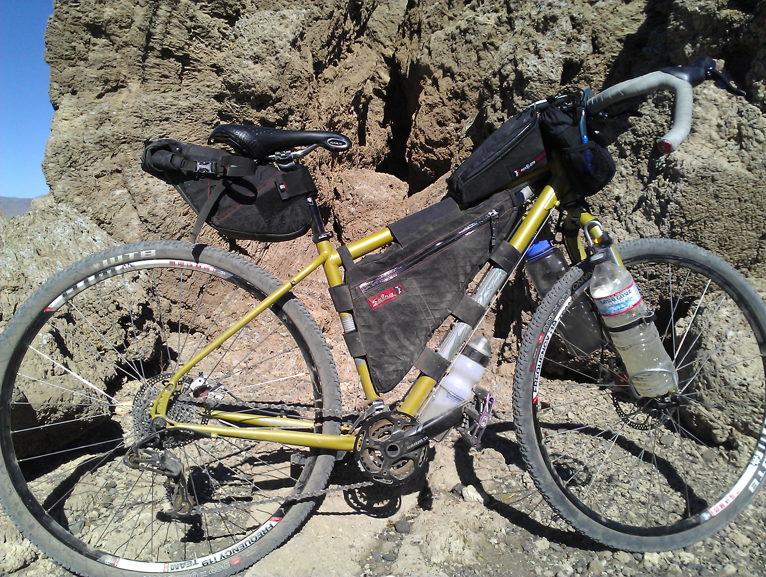 Fargo “gravel water boy” iteration – Bikepacking Northern Nevada